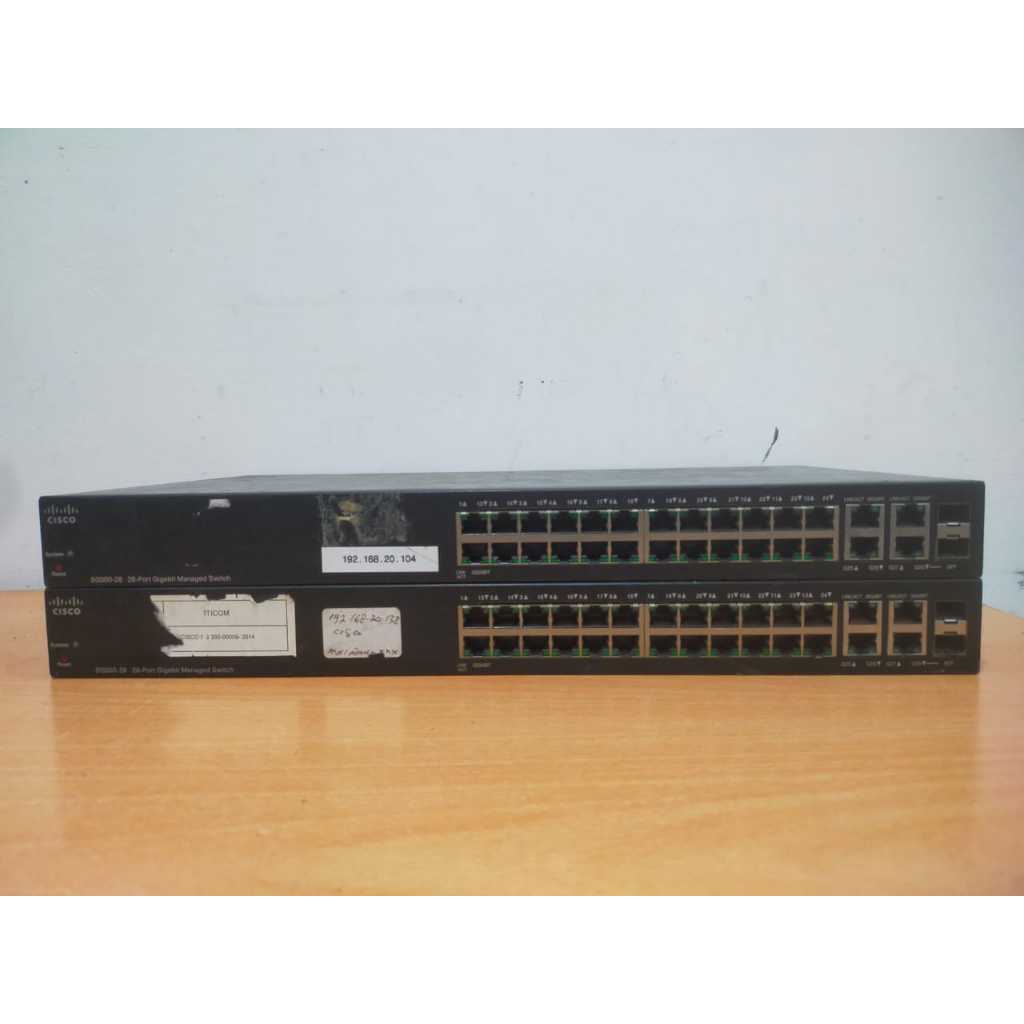 Jual Switch Hub Gigabit Cisco SG300-28 | Shopee Indonesia