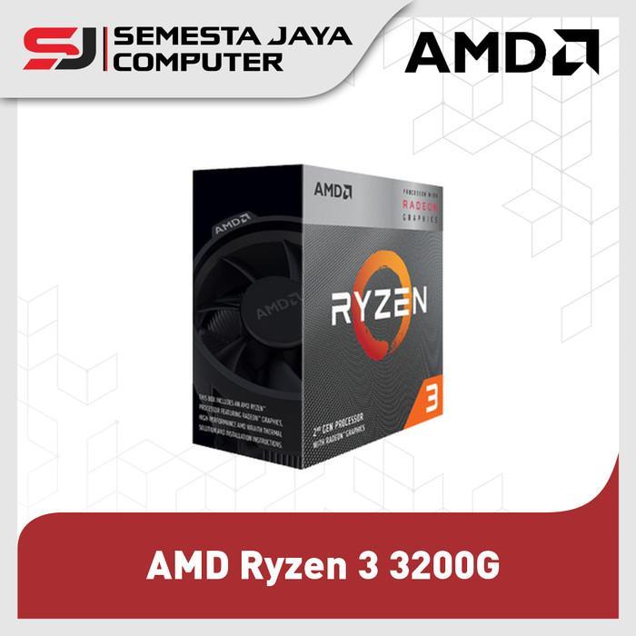Jual AMD Ryzen 3 3200G 4-Core 3.6GHz Radeon Vega 8 Graphics | Shopee ...