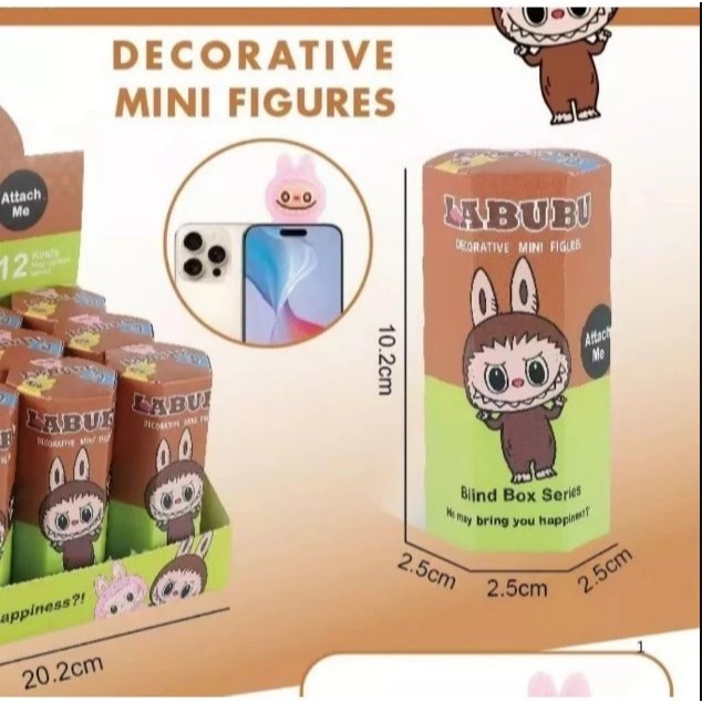 Jual Mainan Mistery Hippers LABUBU MN-1704 / Hippers Mofusand Blind Box ...
