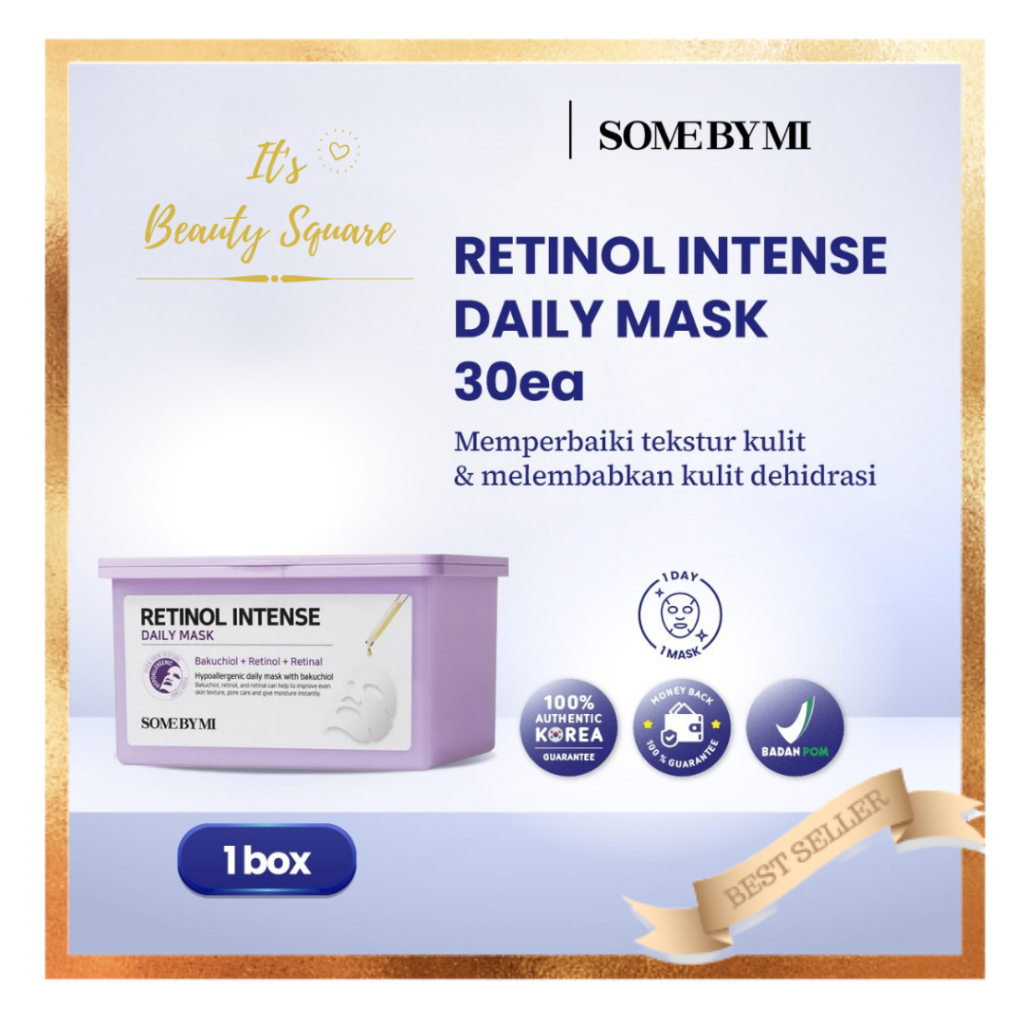 Jual SOME BY MI SOMEBYMI Retinol Intense Daily Mask (30pcs in 1 ...