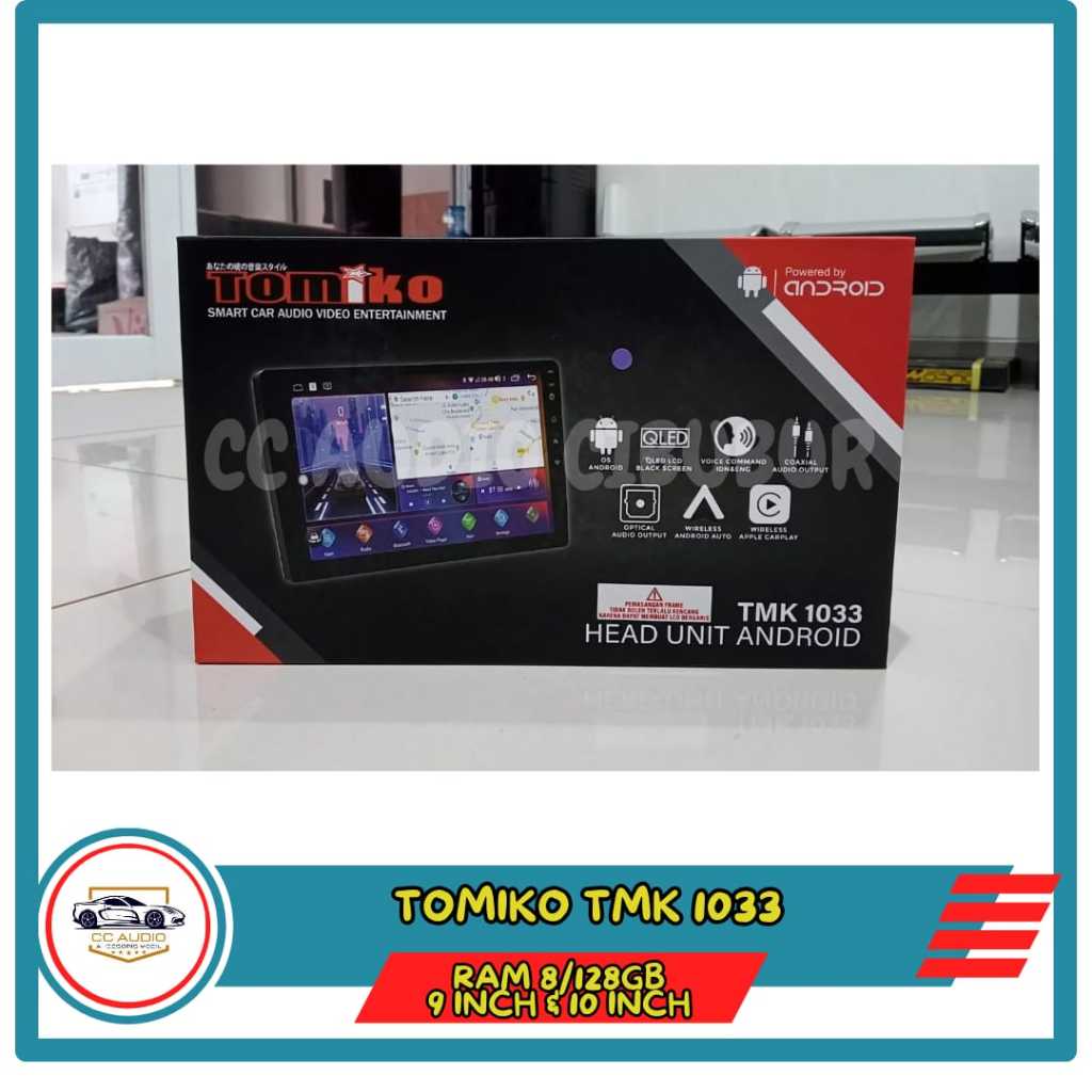 Jual Head Unit Android Tomiko TMK 1033 Universal Series Ram 8GB Rom 128GB - 10 INCH | Shopee ...