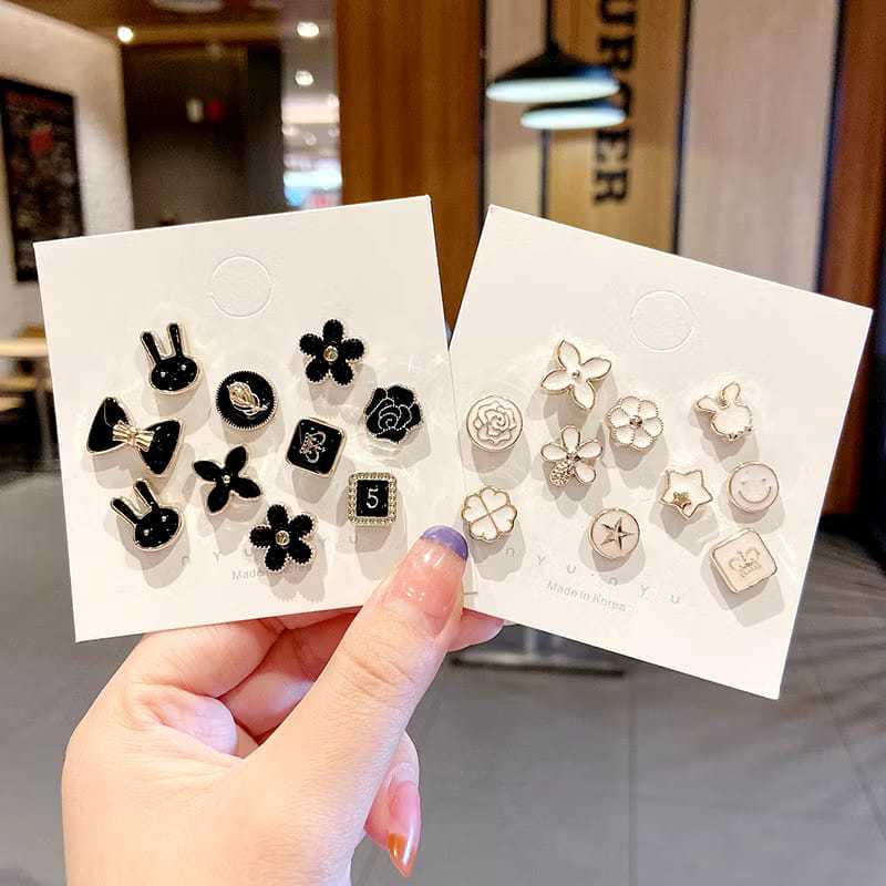 Jual 10 PCS BROS PIN Aksesoris Fashion Wanita Isi 10 Enamel Pin Kecil ...