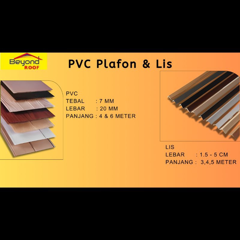 Jual Pvc Plafon dan Lis Plafon | Shopee Indonesia