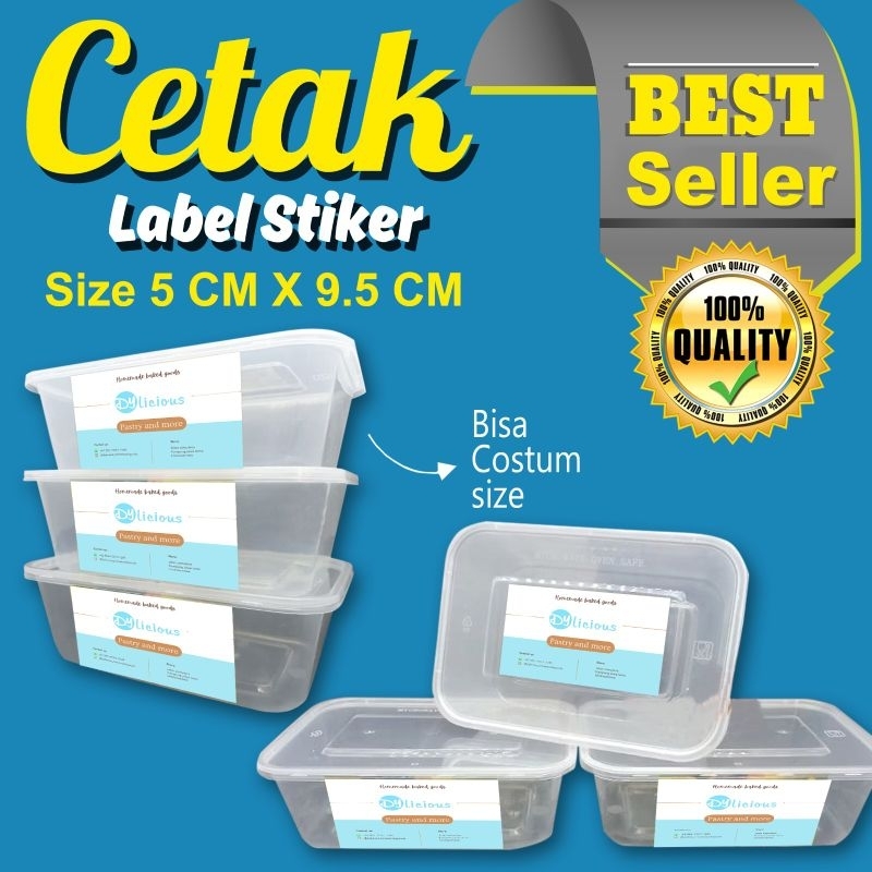 Jual Print Cetak Custom Stiker Label Persegi Ukuran Custom | Shopee ...