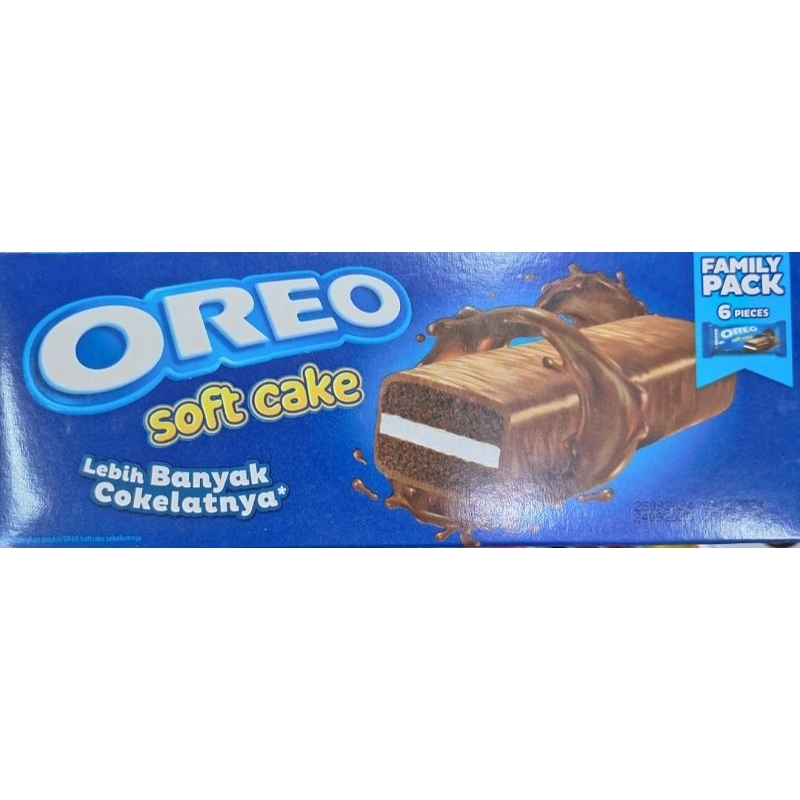 Jual Oreo Soft Cakes 6 pcs, rasa coklat, enakk rasa coklatnya, ada ...