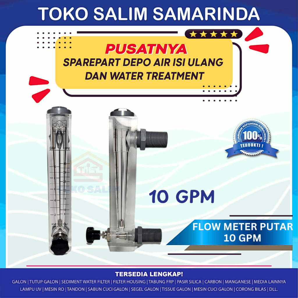 Jual Flow Meter 10 GPM - REGULATOR | Shopee Indonesia