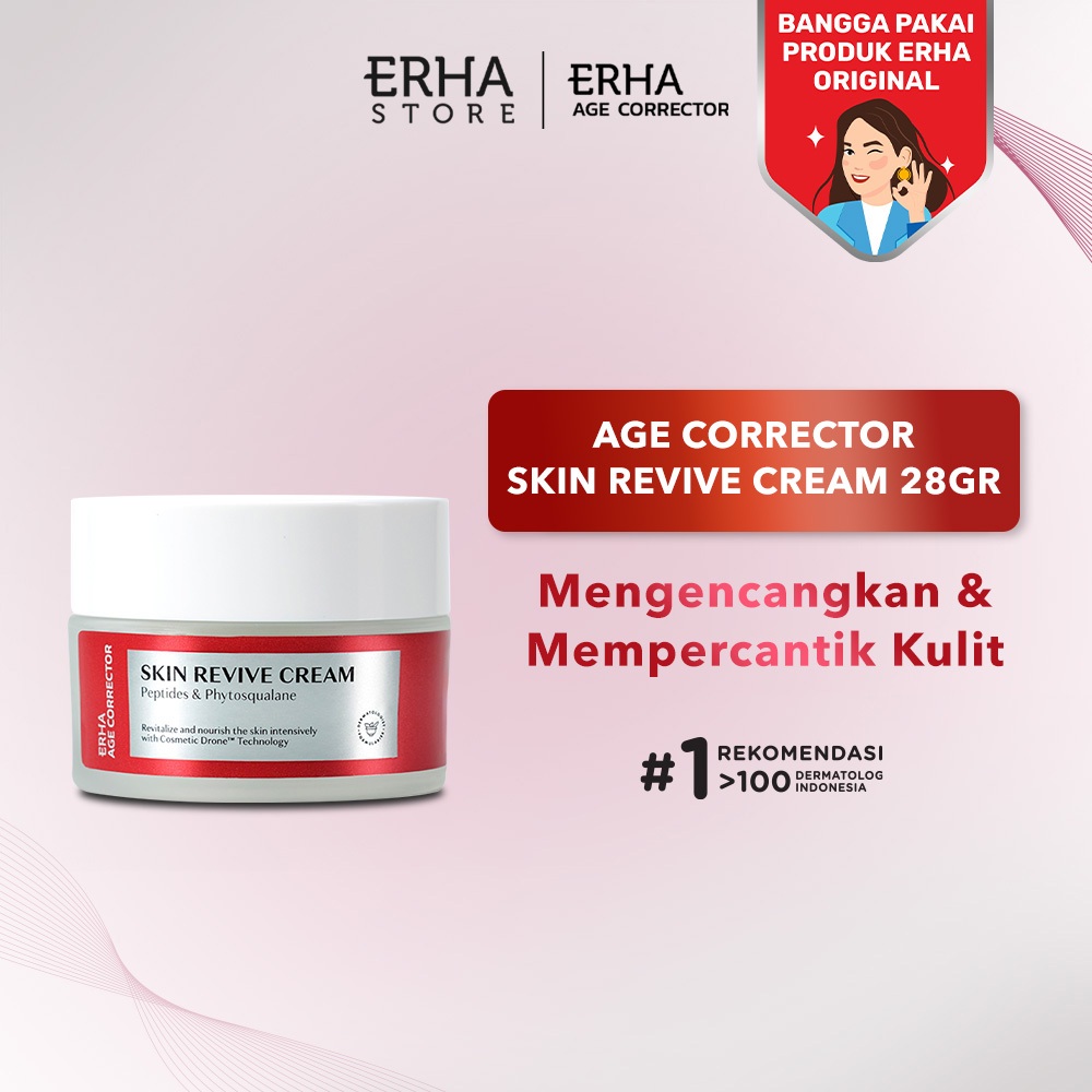 Jual ERHA Age Corrector Skin Revive Cream 28g | Peptides ...