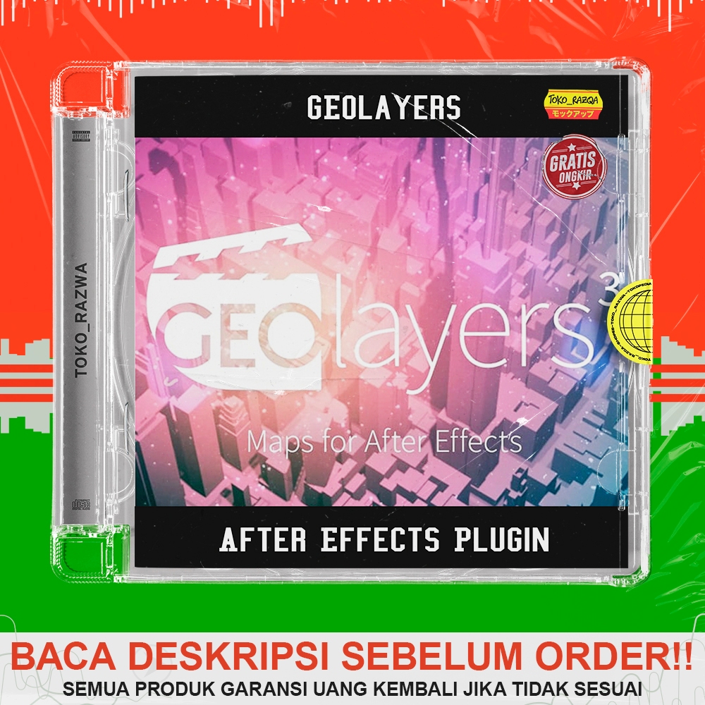 Jual After Effects Plugin - GEOlayers 3 - 190325 | Shopee Indonesia