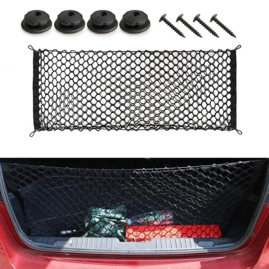 Jual Jaring Bagasi Belakang / Cargo Net Double Mobil Toyota Agya Calya ...
