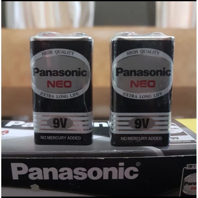Jual Baterai 9V Panasonic Neo 6F22NT/1S | Shopee Indonesia