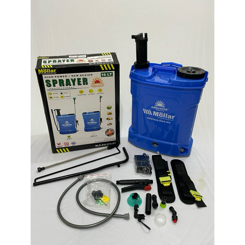 Jual Sprayer 16 Liter 2in1 mollar / Sprayer hama 16 liter / Sprayer 2 ...