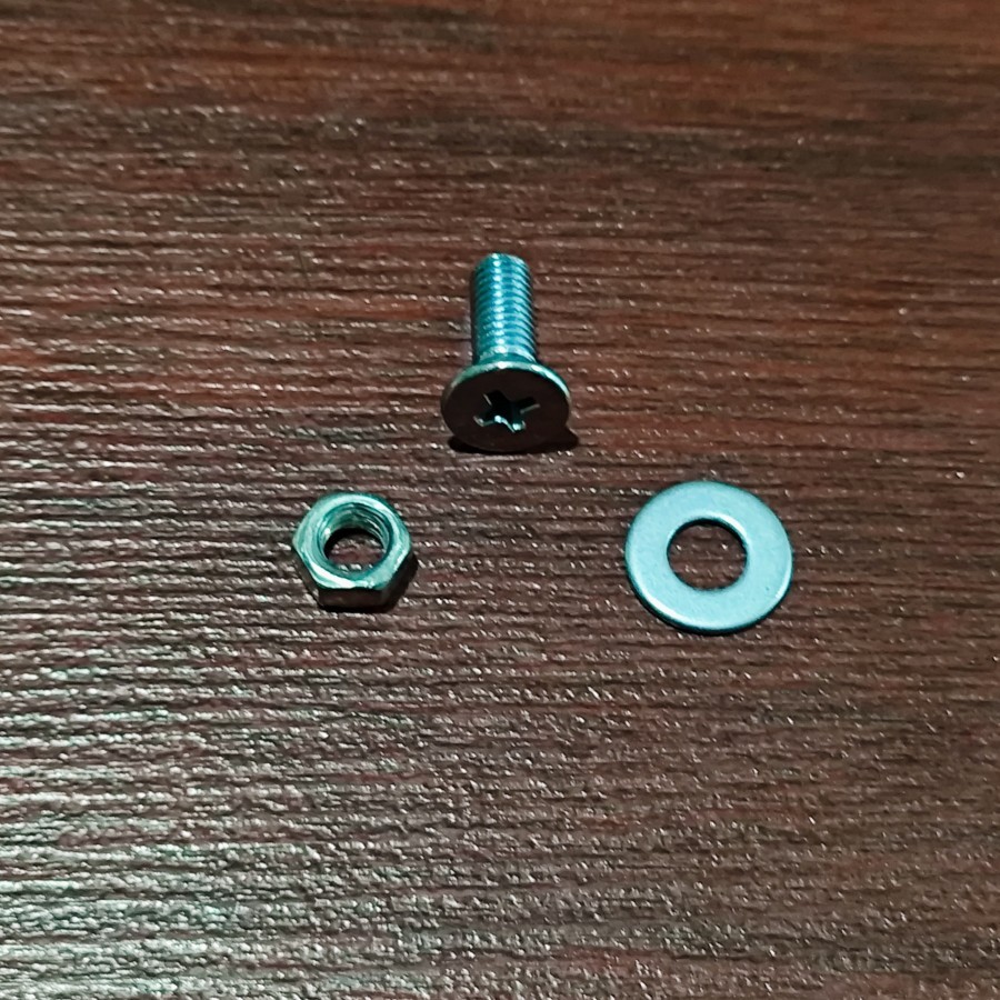 Jual BAUT JF FLAT HEAD M5 X 12 per set Baut JF 5 x 12 Baut Obeng Plus ...