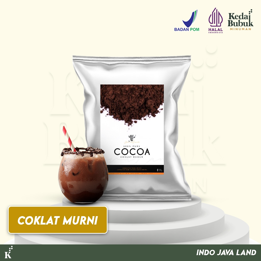 Jual Javaland Bubuk Minuman Coklat Murni / Pure Cocoa 1Kg - Premium ...