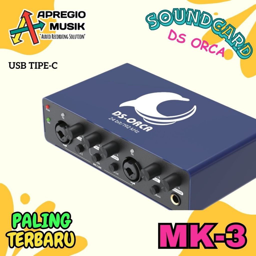 Jual DOLPHIN SOUND DS ORCA MK3 MK III MK2 MK 2 DS-ORCA MK 3 Soundcard ...