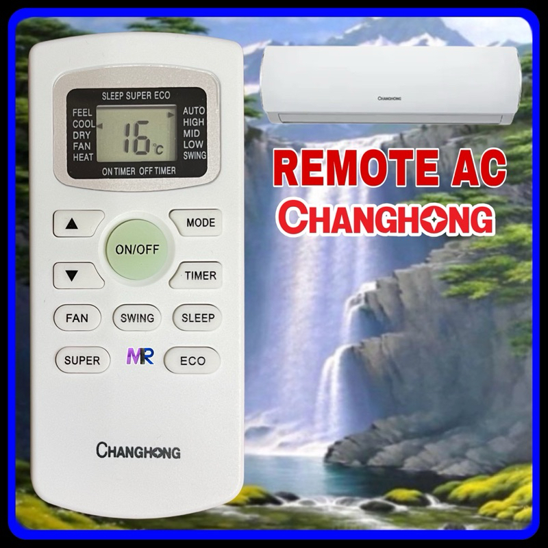 Jual REMOT REMOTE AC CHANGHONG PTH KCL | Shopee Indonesia