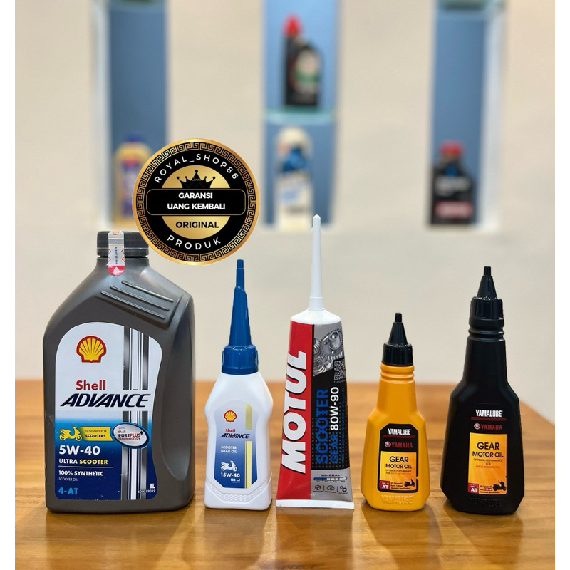Jual OLI SHELL ULTRA MATIC 5W-40 FULL SYNTHETIC 1 LITER ORIGINAL PAKET ...