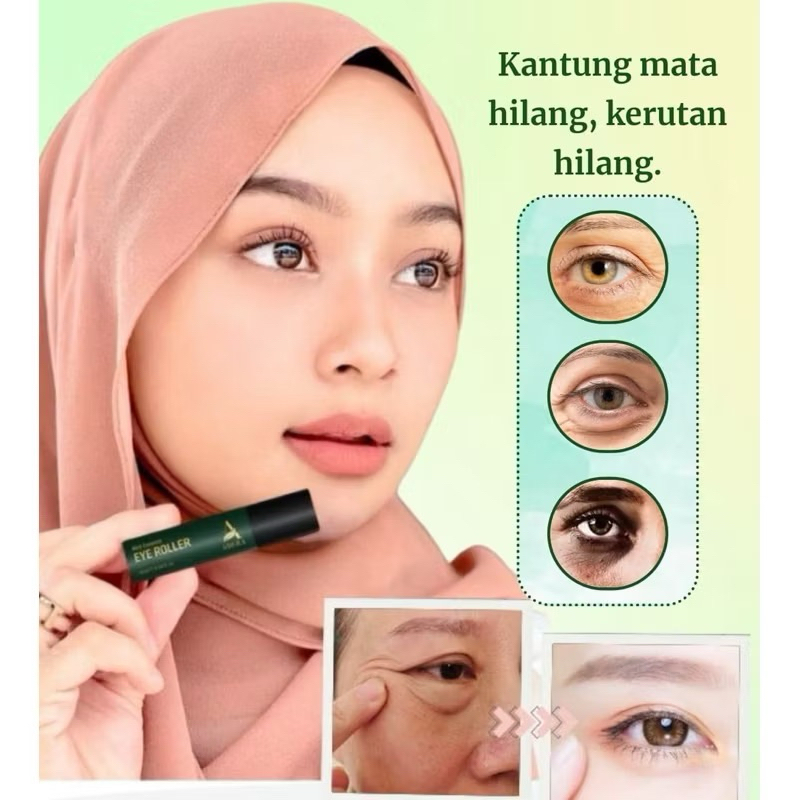 Jual Abera Eye Roller mencerahkan kantung mata hitam dan mengurangi kerutan di sekitar mata ...
