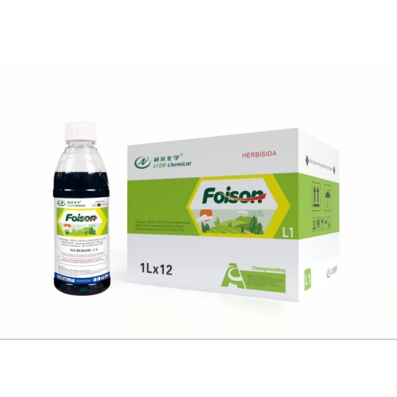 Jual FOISON 200 SL HERBISIDA LULANGAN AMMONIUM GLUFOSINATE | Shopee ...