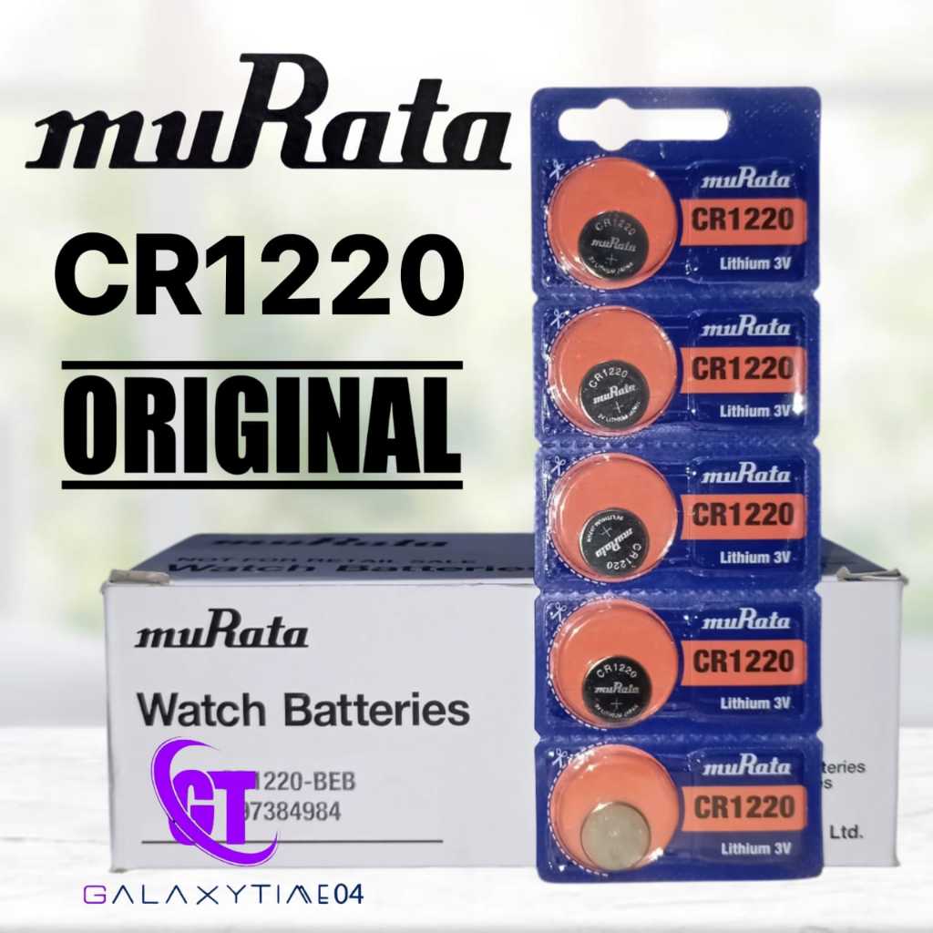 Jual Baterai CR1220 Murata / Sony Original Batre Batrai CR 1220 3V Lithium Battery | Shopee ...