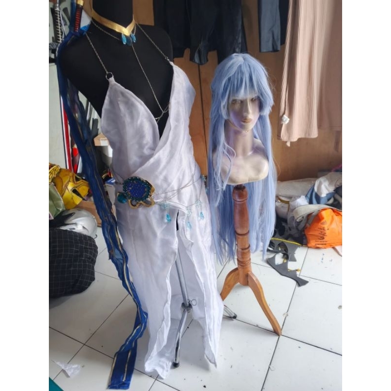 Jual Fullset kostum costume Cosplay dan wig Helm Nikke skin Chandelier ...