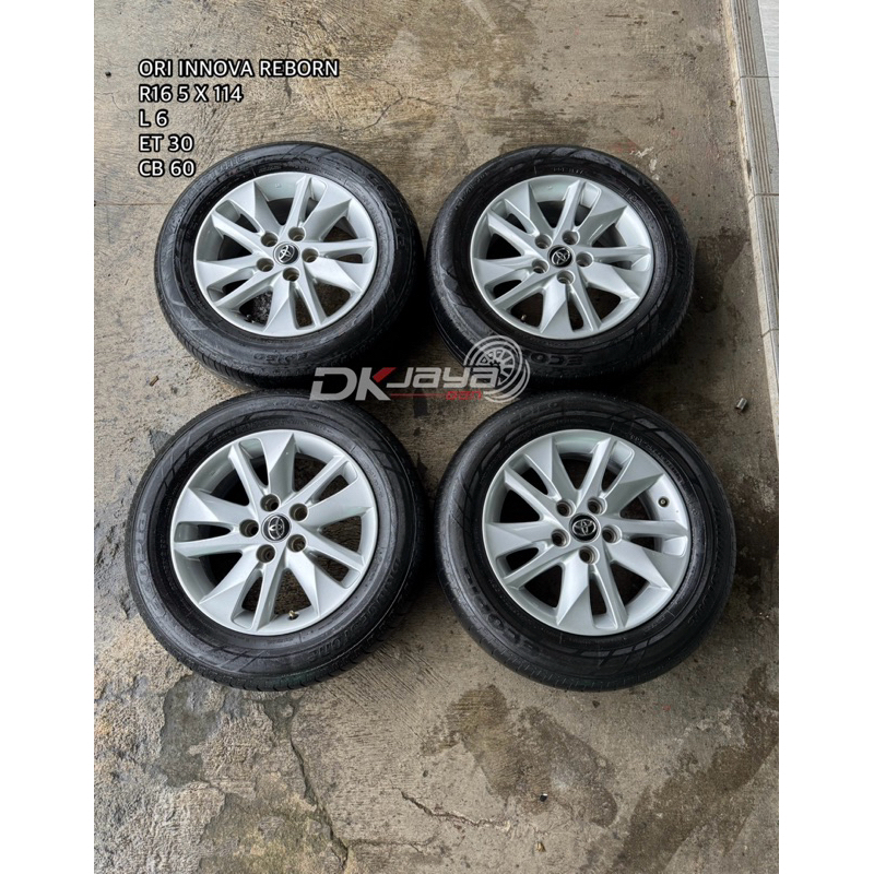 Jual VELG ORI INNOVA REBORN R16 5 x 114 (HARGA UNTUK 4PCS VELG TANPA ...