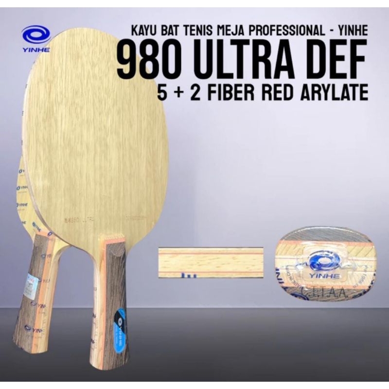Jual KAYU BAT TENIS MEJA YINHE 980 ULTRA DEF | Shopee Indonesia