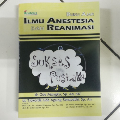 Jual BUKU AJAR ILMU ANESTESIA DAN REANIMASI | Shopee Indonesia