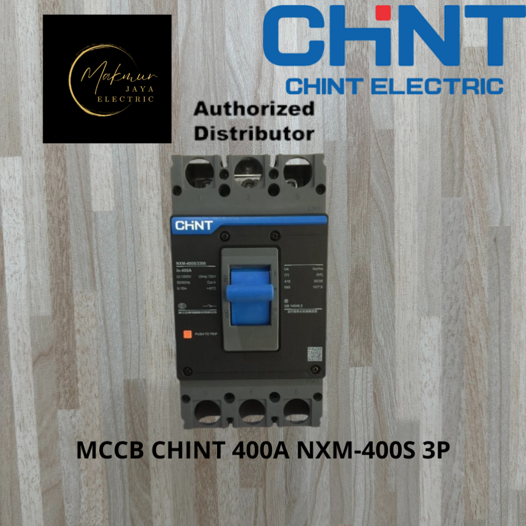 Jual MCCB CHINT 400A 3P NXM-400S | Circuit Breaker 400A | Pemutus Arus 3 Pole | MCCB Proteksi ...