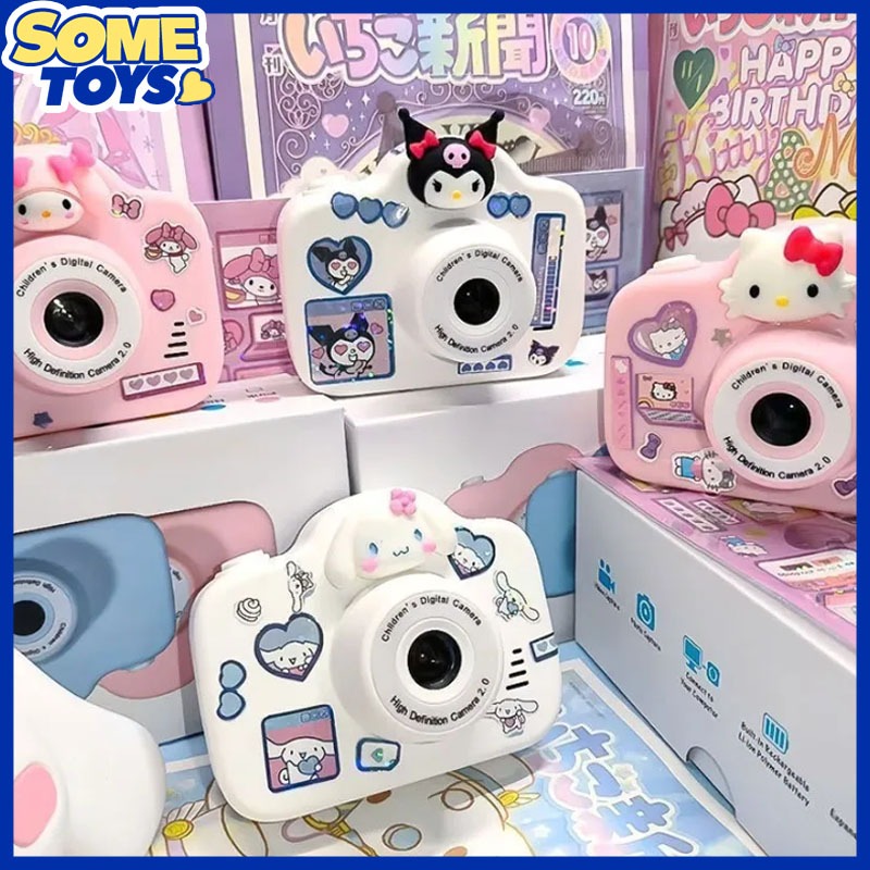 Jual SOME TOY 1080P 2000W Dual Lens sanrio HD Camera mini DSLR Digital ...