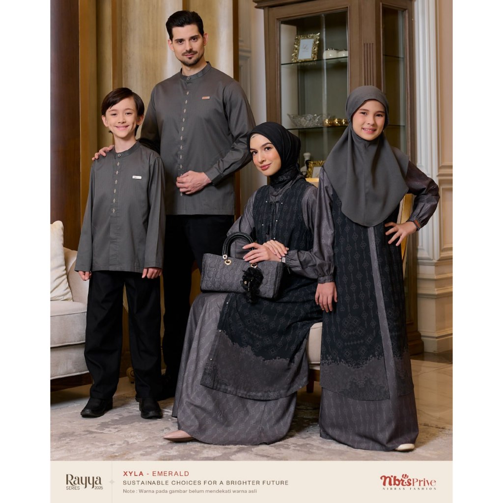 Jual NIBRAS XYLA - [EMERALD] NEW SARIMBIT RAYYA TERBARU 2025 AGEN BUSANA MUSLIM | Shopee Indonesia