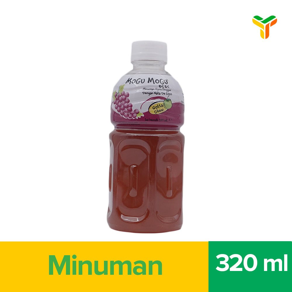 Jual Mogu Mogu Grape Jc W Nata De Coco 320Ml | Shopee Indonesia