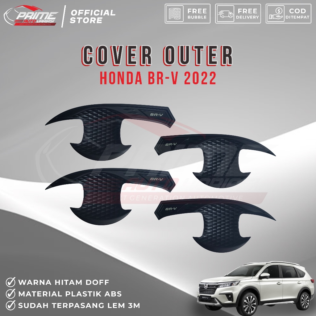 Jual OUTER HANDLE MANGKOK HONDA ALL NEW BRV 2022 TRAVESIUM - HITAM DOFF | Shopee Indonesia