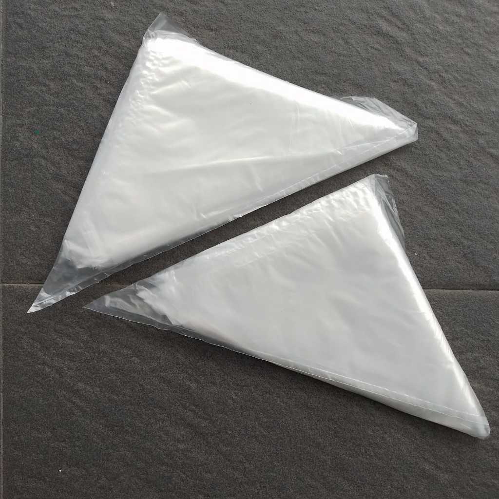 Jual Plastik Segitiga Papping Bag Polos ( Pak ) [ Original ] | Shopee ...