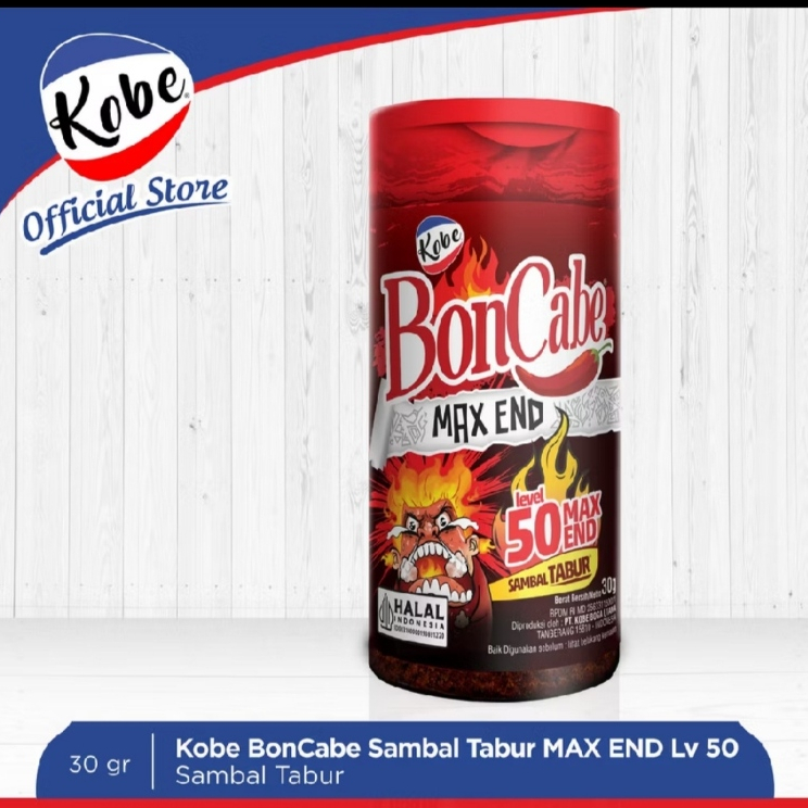 Jual Kobe Boncabe Bon Cabe Level 30 Level 50 Sambal Tabur | Shopee ...