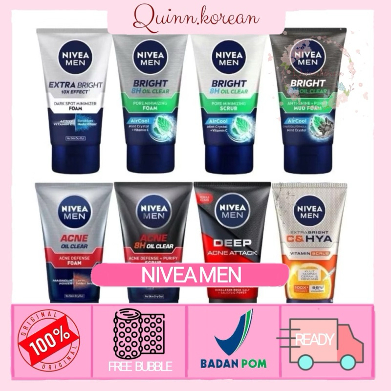 Jual Nivea Man Facial Foam 100ml | Shopee Indonesia