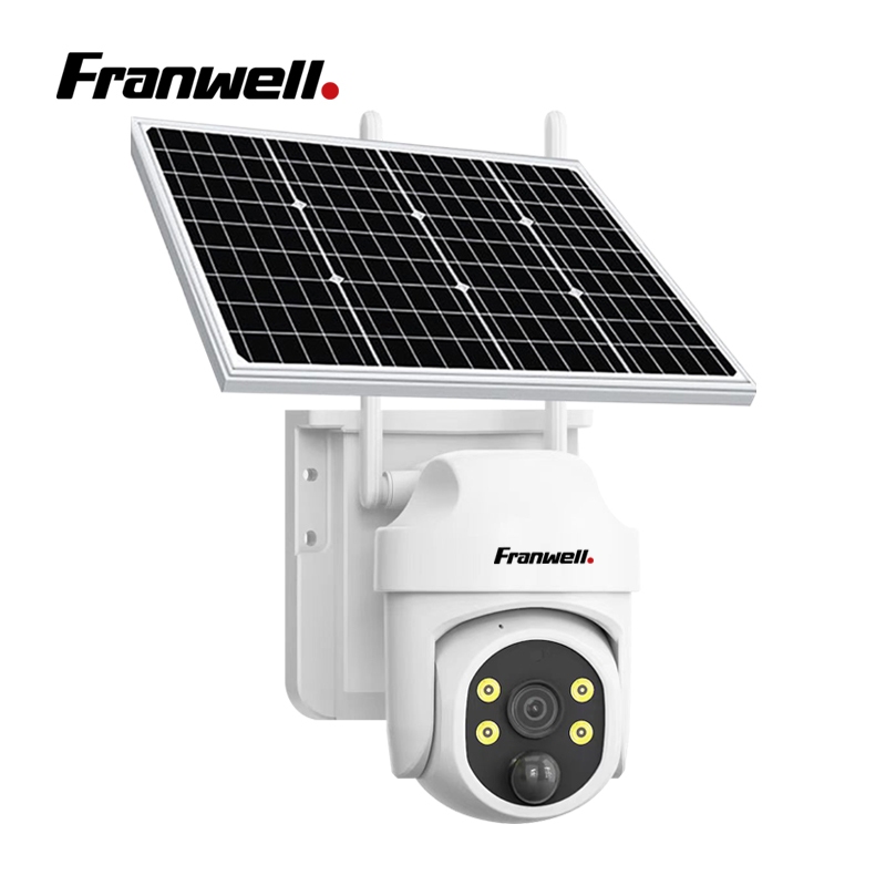 Jual Franwell 4G outdoor pan/tilt cctv Solar Camera V380 4G Solar 3MP ...