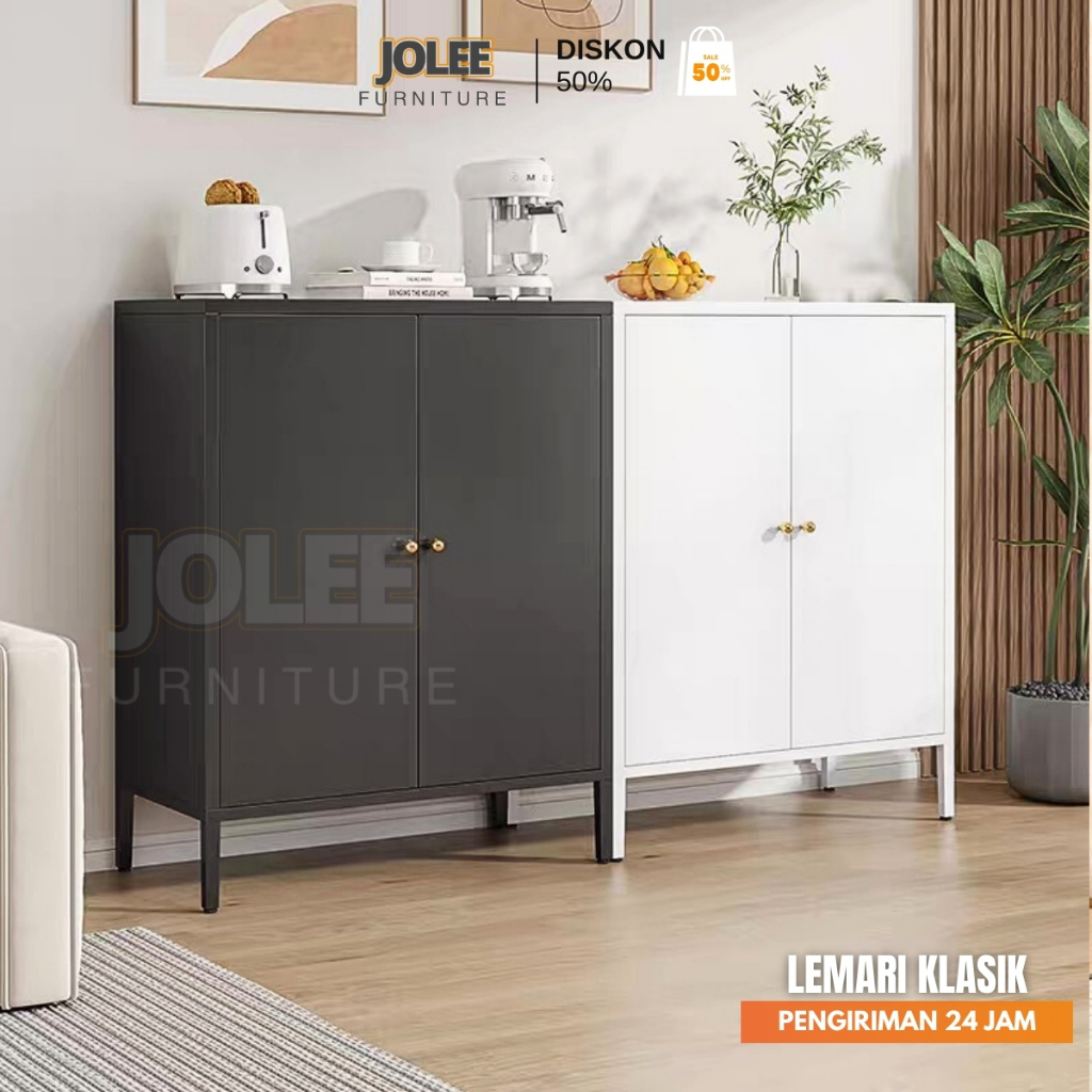 Jual JOLEE-Bufet dengan pintu ganda Bufet besi Lemari penyimpanan besi ...