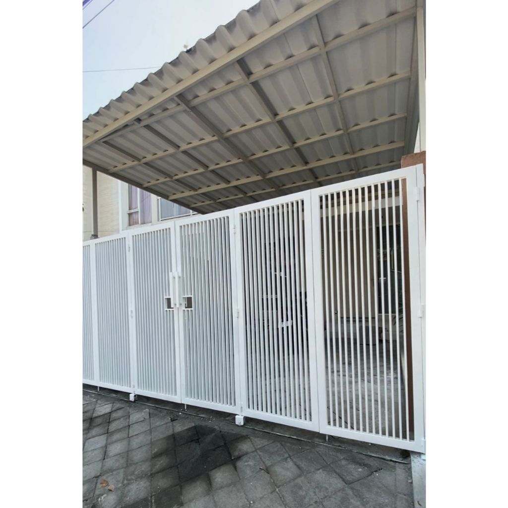 Jual Pagar minimalis rong 3cm model lipat / pagar bagus sidoarjo ...