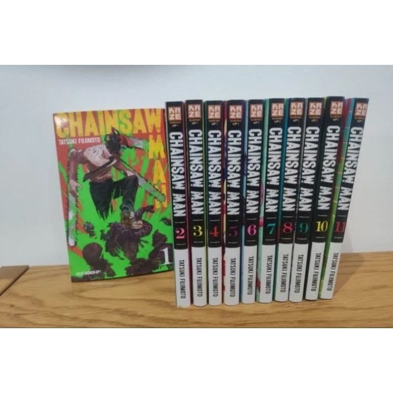 Jual manga comic chainsawman vol 1-15 english | Shopee Indonesia