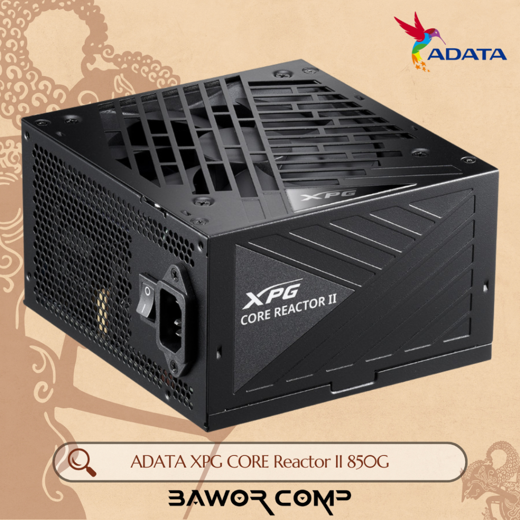 Jual ADATA XPG CORE Reactor II 850G PSU 850 Watt | Power Supply 850W Gold Full Modullar | Shopee ...