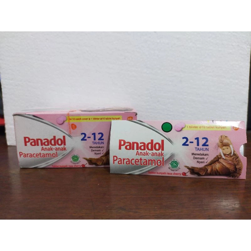 Jual panadol anak-anak paracetamol 2-12 tahun meredakan demam dan nyeri ...