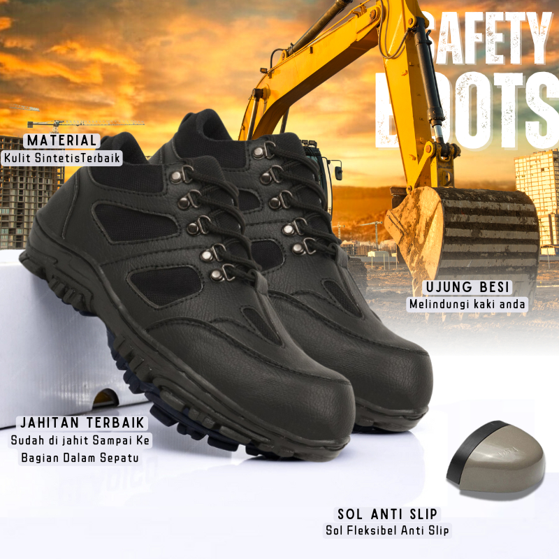 Jual Sepatu Safety - Safety Low Boots - Sepatu Kerja Safety Industry ...