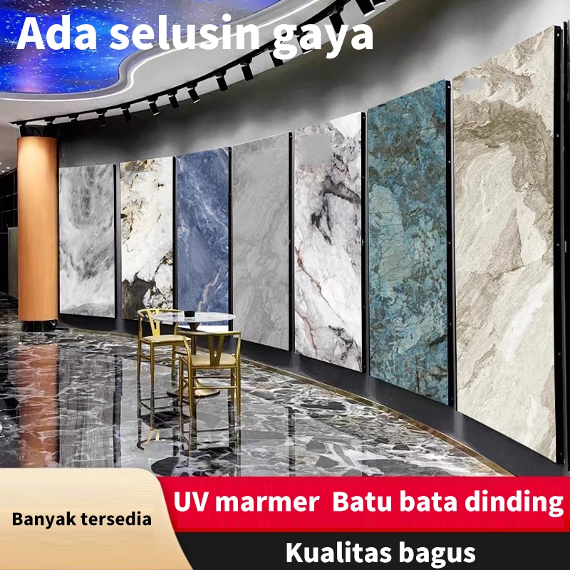Jual UV PVC MARMER Dekorasi Dinding Ukuran2.9Meter x1.22 Meter UV ...