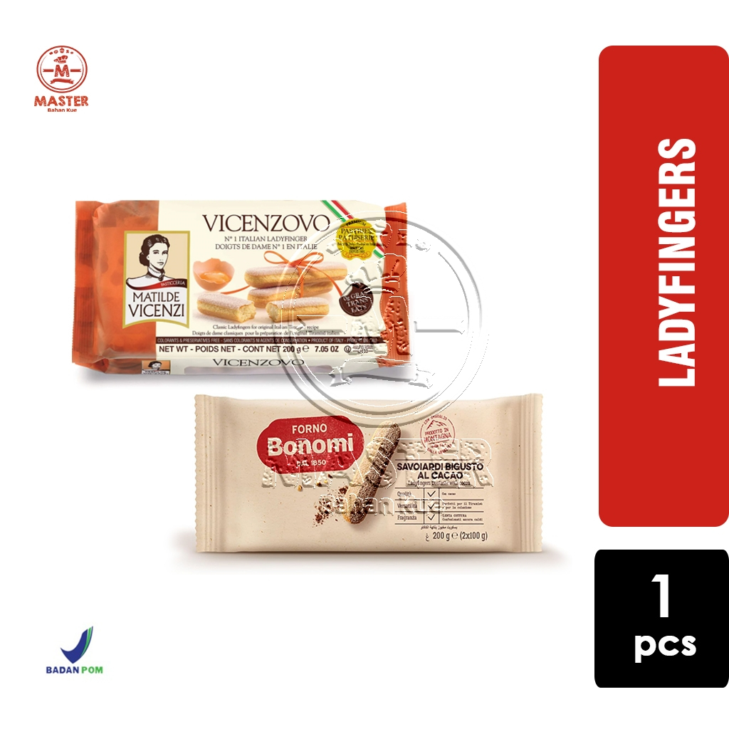 Jual Lady Finger Vicenzovo / Bonomi Ladyfinger Stick Biskuit Tiramisu ...