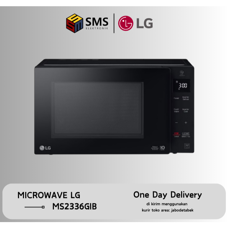 Jual LG MICROWAVE SMART INVERTER MS2336GIB 23L | Shopee Indonesia