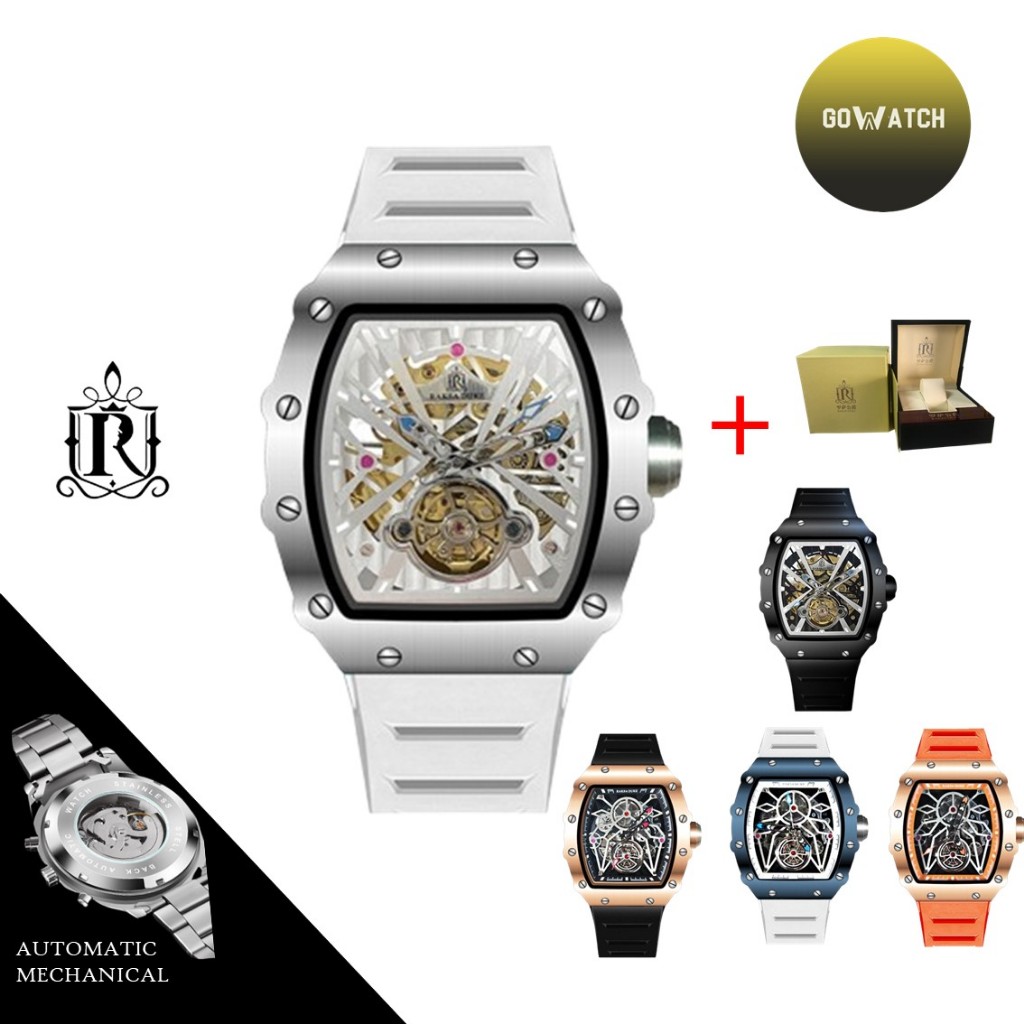 Jual RAKSA DUKE Premium Watch Jam Tangan Automatic Water Resistant ...