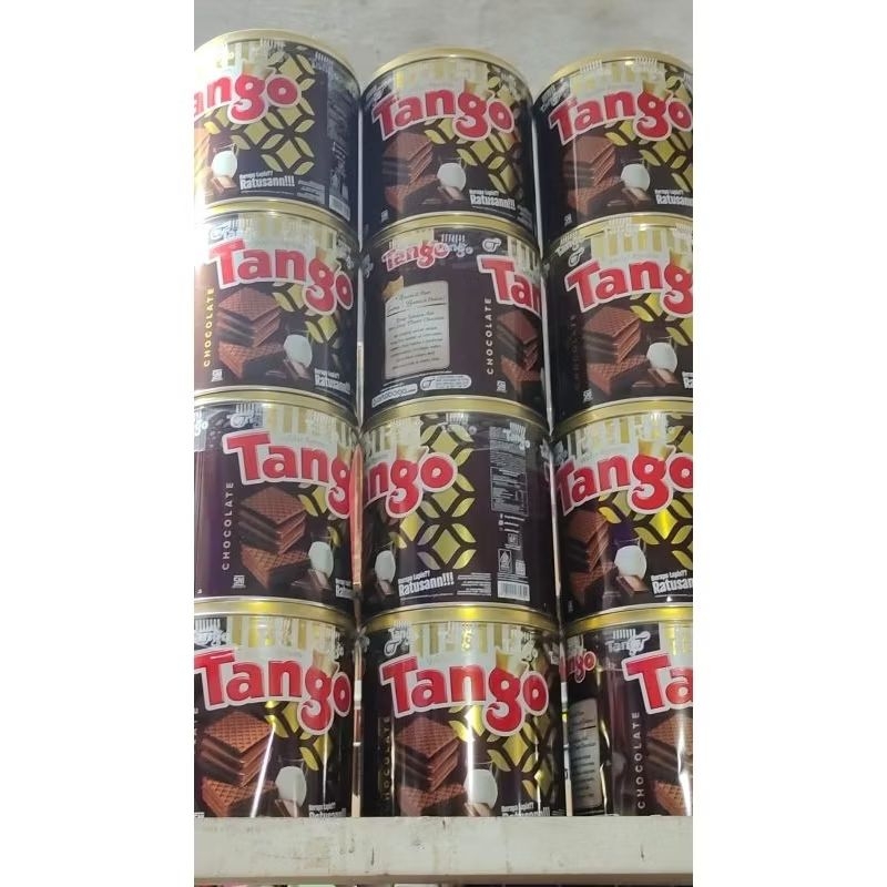 Jual TANGO WAFER CHOCOLATE KALENG 290 G | Shopee Indonesia