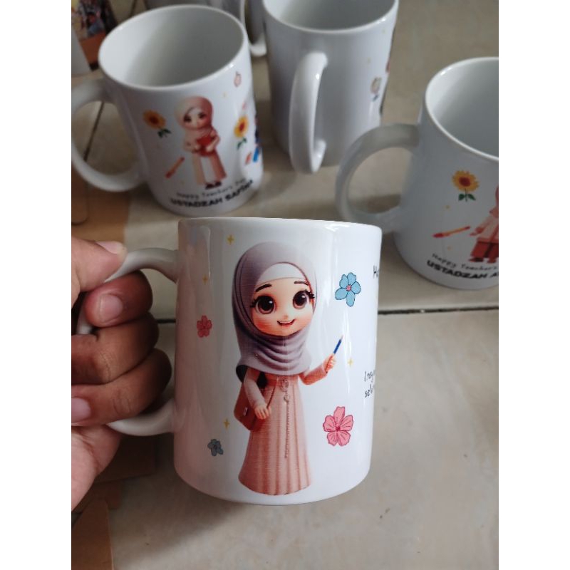 Jual mug custom super glossy | Shopee Indonesia