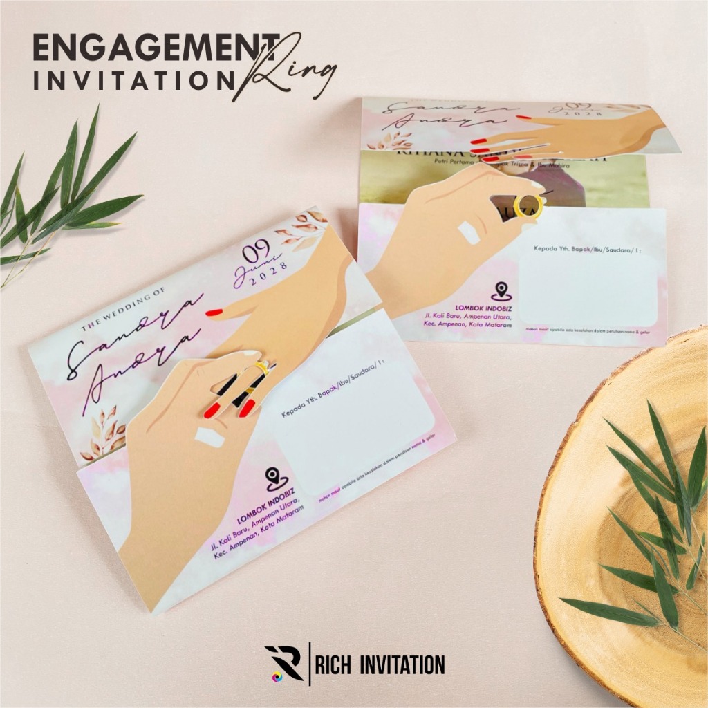 Jual UNDANGAN PERNIKAHAN CUSTOM FULL COLOUR - UNDANGAN PERNIKAHAN UNIK ...