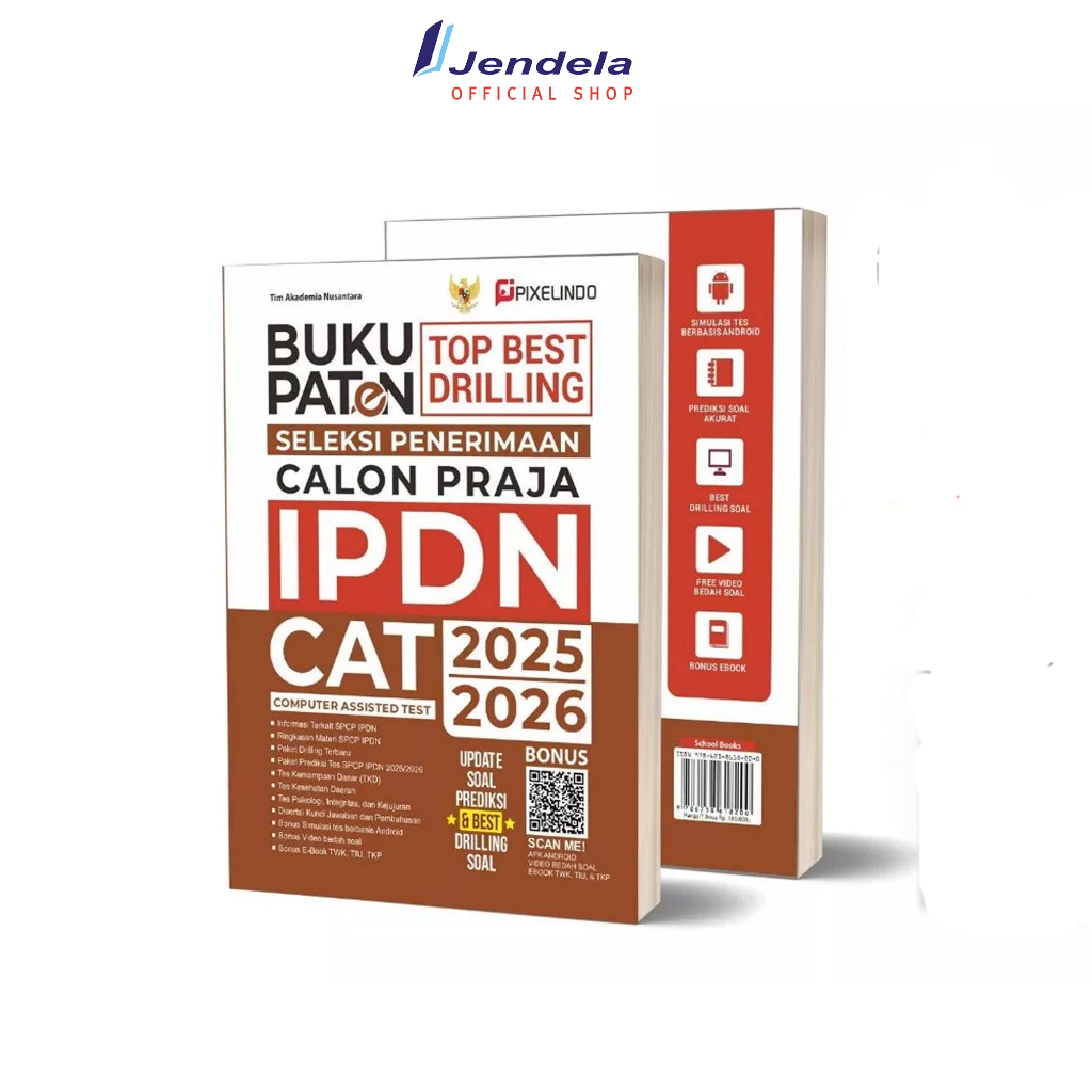 Jual Buku Paten TOP Best Drilling Seleksi Penerimaan Calon Praja IPDN ...